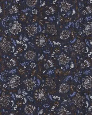 Kiton Paisley Patterned Scarf