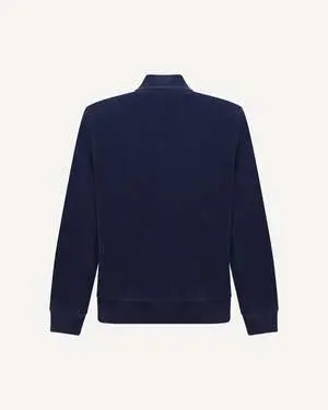 Brunello Cucinelli Cotton Zip Sweatshirt - Blue