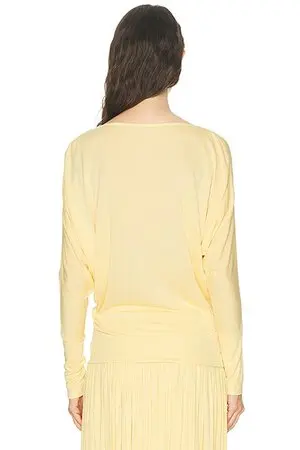 TOTEME Boatneck Jersey Top