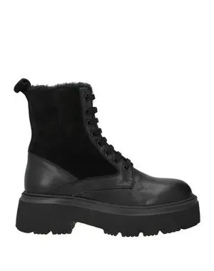FABIANO RICCI Ankle Boots Size Leather - Black