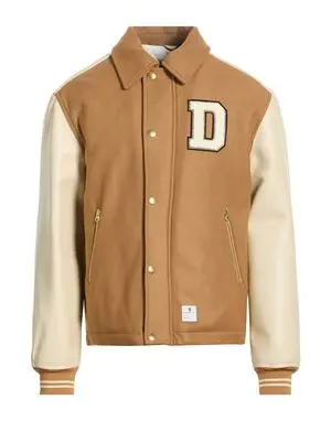 DEPARTMENT 5 Wool And Polyamide Varsity Jacket - Beige