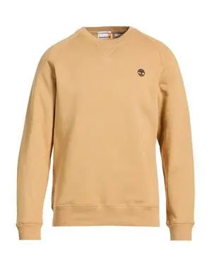 Timberland Cotton Polyester Crewneck Sweatshirt - Mustard