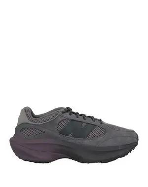 NEW BALANCE Leather And Textile Fiber Sneakers - Grey