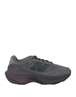 NEW BALANCE Leather And Textile Fiber Sneakers - Grey