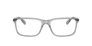Brooks Brothers Brooks Brothers Rectangle Full Rim Eyeglasses Grey