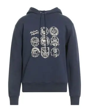 Maison Kitsuné Cotton Sweatshirt With Print - Navy