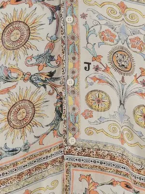 Just Cavalli T-shirt With Floral Print