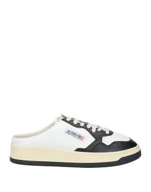 AUTRY Two-tone Leather Sneakers - Black