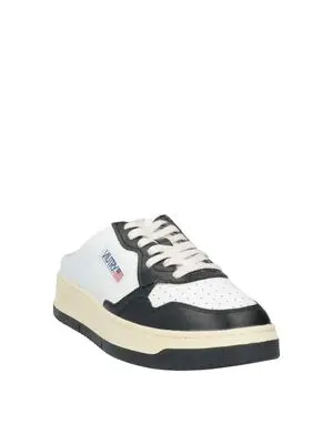 AUTRY Two-tone Leather Sneakers - Black