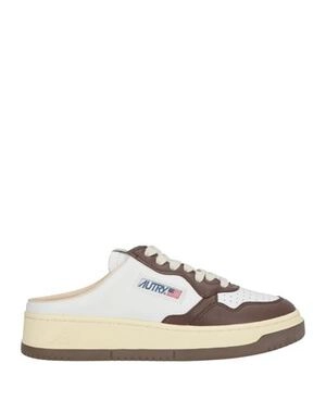 AUTRY AUTRY Two-Tone Leather Sneakers Brown