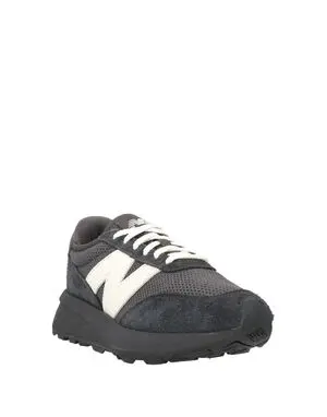 NEW BALANCE Leather And Textile Low-top Sneakers - Grey