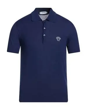 Versace Polo Shirt Size Viscose, Cotton, Polyester
