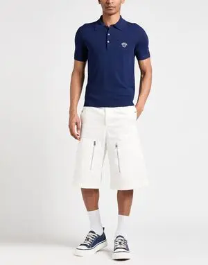 Versace Polo Shirt Size Viscose, Cotton, Polyester