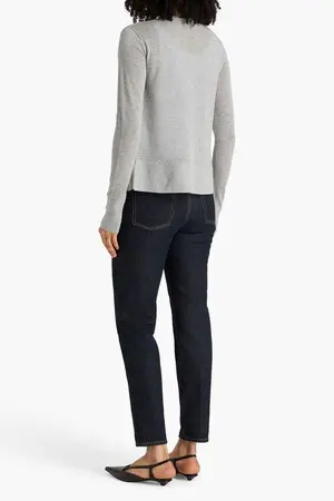 TOTEME Lyocell-blend Cardigan - Gray