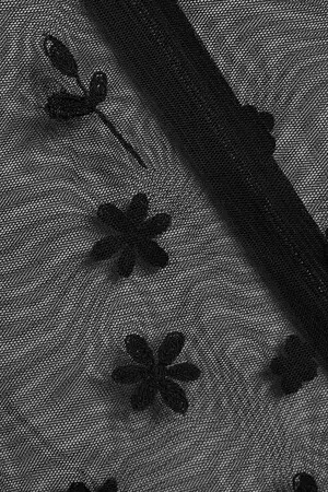 TOTEME Embroidered Tulle Blouse