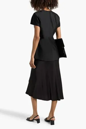 TOTEME Wool And Silk-blend Top