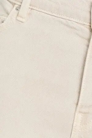 TOTEME Low-rise Tapered Jeans - Beige