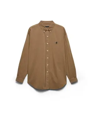 Prada Cotton Shirt - Coffee