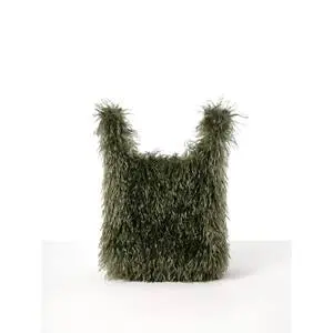 JAKKE Bertha Bag Faux Fur - Green