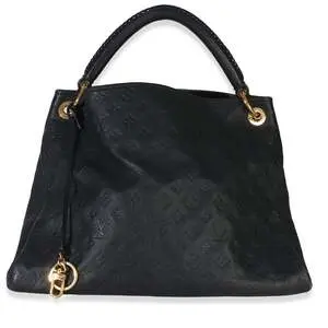 LOUIS VUITTON Artsy Mm Monogram Empreinte Leather Bag - Blue