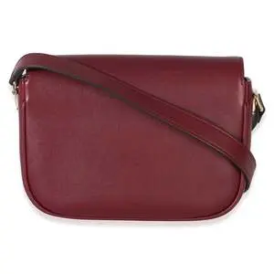 Gucci Soft Calfskin Horsebit 1955 Shoulder Bag - Red