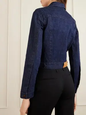 Calvin Klein Lynette Wool-blend Denim Jacket