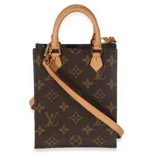 LOUIS VUITTON Monogram Canvas Petit Sac Plat