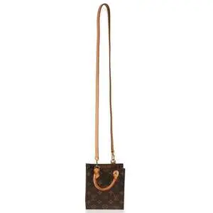 LOUIS VUITTON Monogram Canvas Petit Sac Plat
