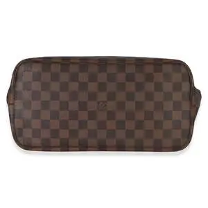 LOUIS VUITTON Damier Ebene Canvas Neverfull Mm Tote Bag - Brown