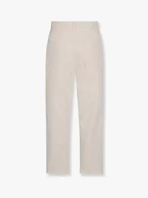 THE ROW Fortino Organic Cotton Trousers