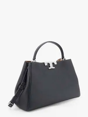 Tory Burch Eleanor Leather Shoulder Bag - Black
