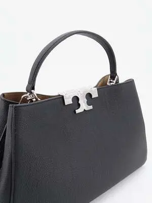 Tory Burch Eleanor Leather Shoulder Bag - Black