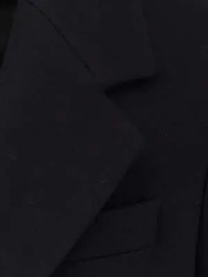 HEVO Virgin Wool Coat With Satin Lining