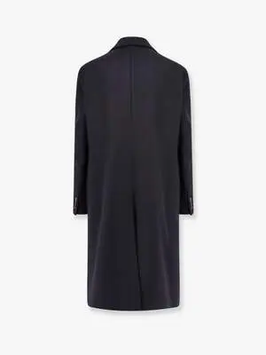 HEVO Virgin Wool Coat With Satin Lining