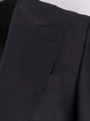 Dolce & Gabbana Sicilia Light Silk Shantung Suit - Black