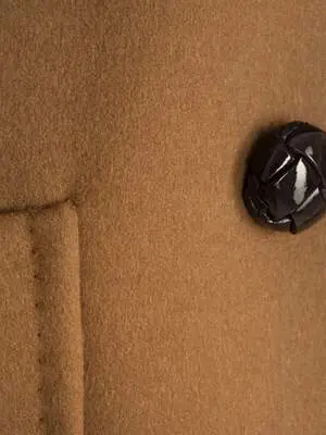 Max Mara Double Breasted Cashmere Coat - Brown