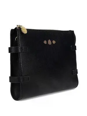 Tyler Ellis Dean Pebbled Leather Messenger Bag - Black