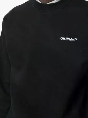 Off-White Helvetica Logo Sweatshirt