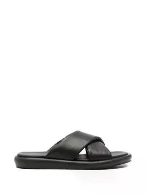 JOHN HARRISON Criss-cross Strap Sandals