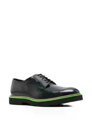 Paul Smith Ras Lace-up Leather Derby Shoes - Blue