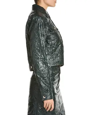 Marni Textured Faux Leather Jacket