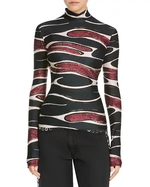 Marni Printed Long Sleeve T-shirt
