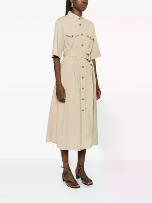 Fedeli Belted Midi Dress