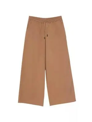 Fedeli Drawstring Waist Palazzo Pants