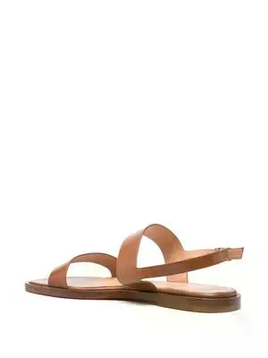 Santoni Buckle-fastening Leather Sandals