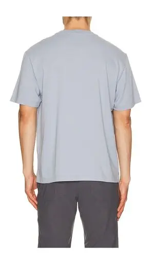 Vuori Heavyweight Relaxed Tee In Blue - Blue Dusk