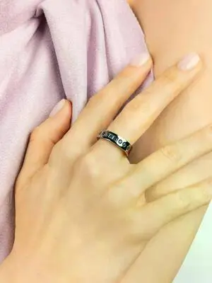 APM MONACO Morse Smile Ring
