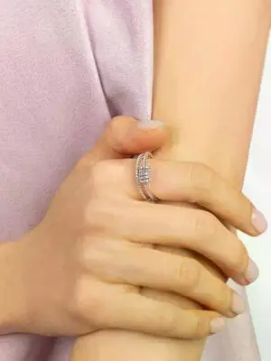 APM MONACO Double Piercing Ring