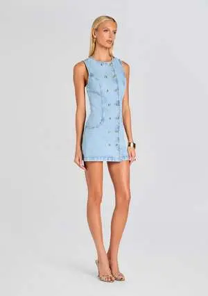Retrofete Hanna Denim Dress