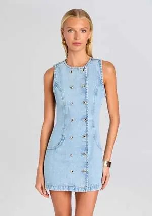 Retrofete Hanna Denim Dress